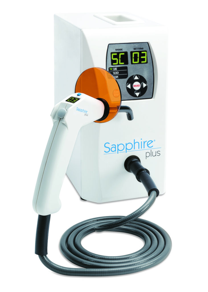 LAMPARA DE POLIMERIZACION SHAPPIRE® PLUS – S.A.S Exclusivas Dentales